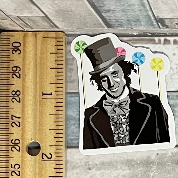 Office | 110 Willy Wonka Waterproof Vinyl Sticker Decal | Poshmark